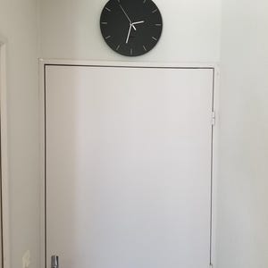 Large Broken Wall Clock, Oversized Wooden Clock 24 / 60cm, Shattered ...