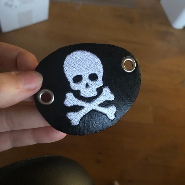 Leather Eye Patch Pattern **DIY Digital PDF Plans** Halloween or ...