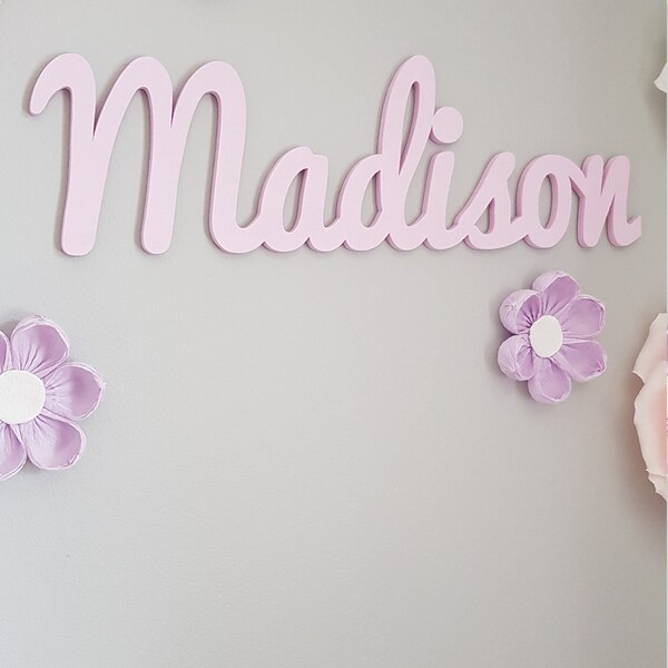 Personalised Baby Name Signs for Girl or Boy, Nursery Decor, Wall ...