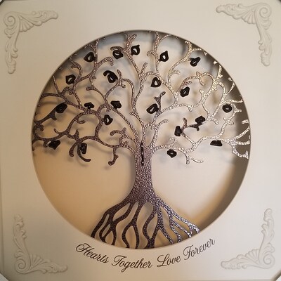 Lovelocks Tree of Life petite Table Top Love Locks Wedding Unity ...