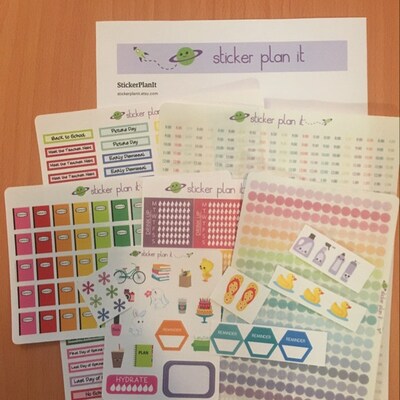 Stickers for Life Planners, Teacher Planners, Bullet Journals, and Tns ...