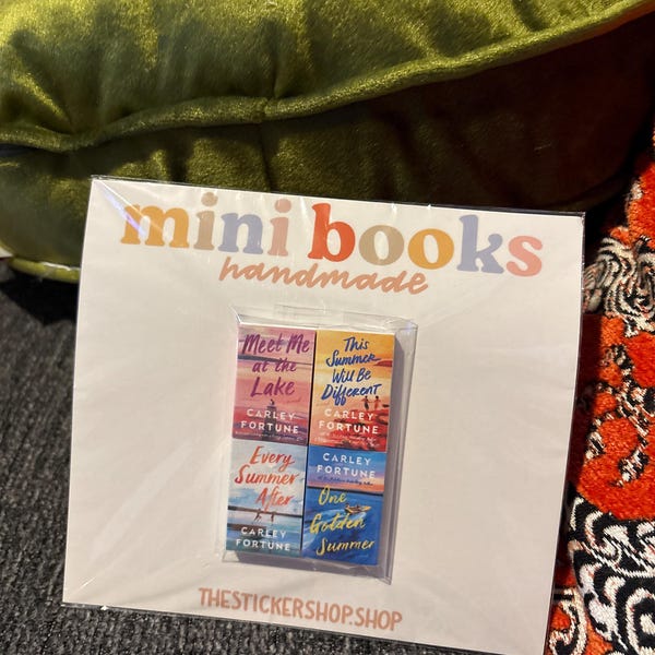 Mystery Handmade CUSTOM Mini Books | TBR Jar Books | Miniature Books ...