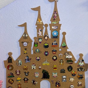 Disney Castle Pin Board, Disney Cork Board, Disney Gifts, Disney ...