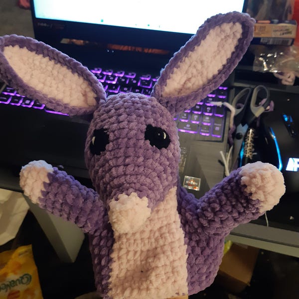 Bob the Bilby Hand Puppet PDF Crochet Pattern - Etsy