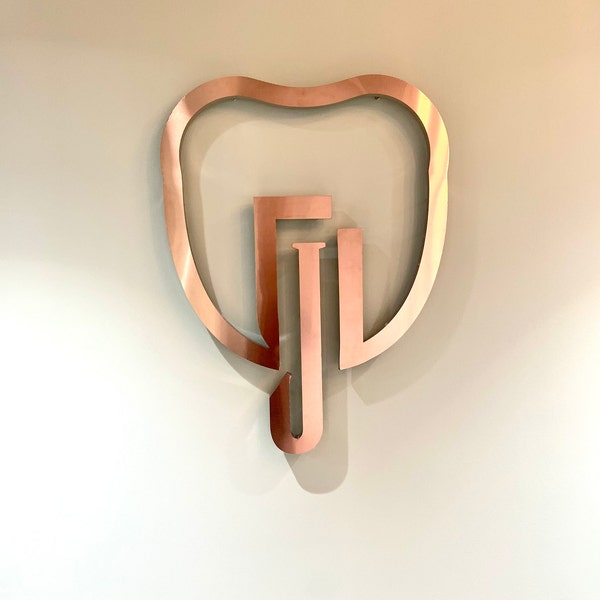 Custom Office Gift, Custom 3D Sign, Metal 3d Business Sign, Metal ...