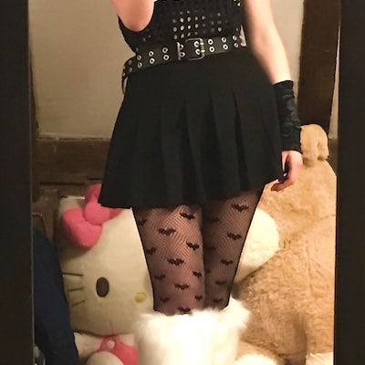 Black Pentagram Fishnet Tights - Etsy UK