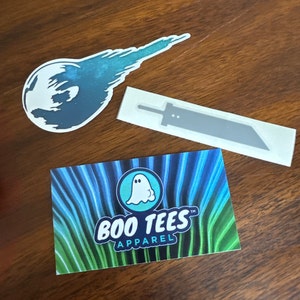 FF7 Meteor Car Decal Cloud Sephiroth Final Fantasy 7 Car Decal Ff7 ...