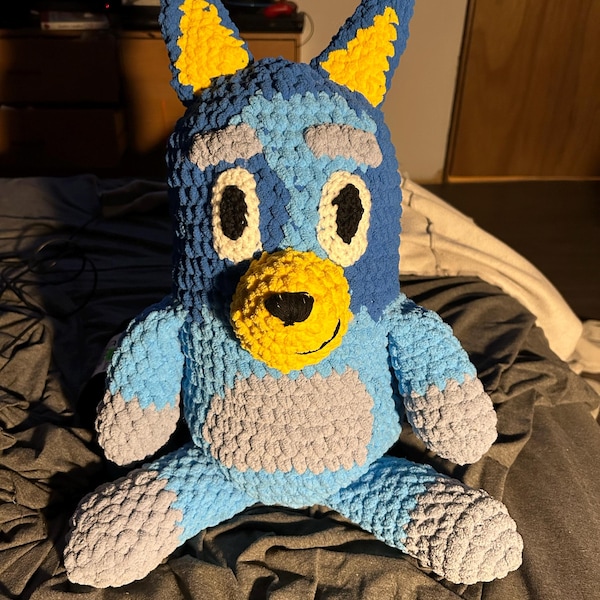 Bluey Crochet Pattern - Etsy