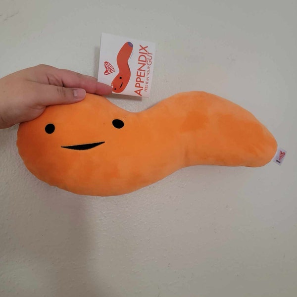 Colon Plushie You Move Me I Heart Guts | Organ Stuffed Toy Pillow ...