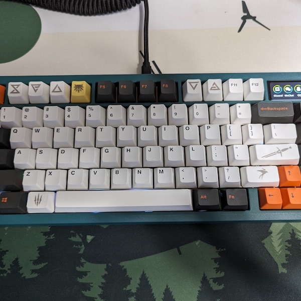 Witcher Keycap Set - Etsy