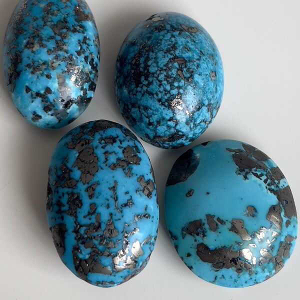 Linarite Smooth Oval Shape Cabochon/40x19x5mm/handmade/healing Stone ...