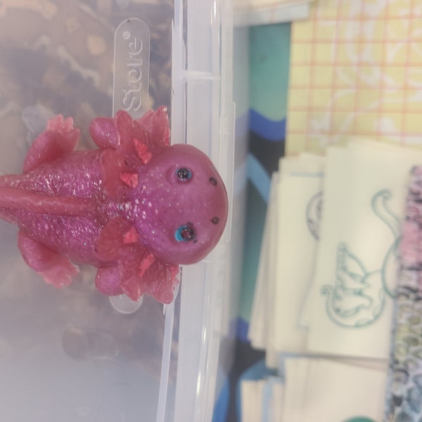 Axolotl Silicone Mold - Baby Salamander, Soap/resin Supplies - Etsy