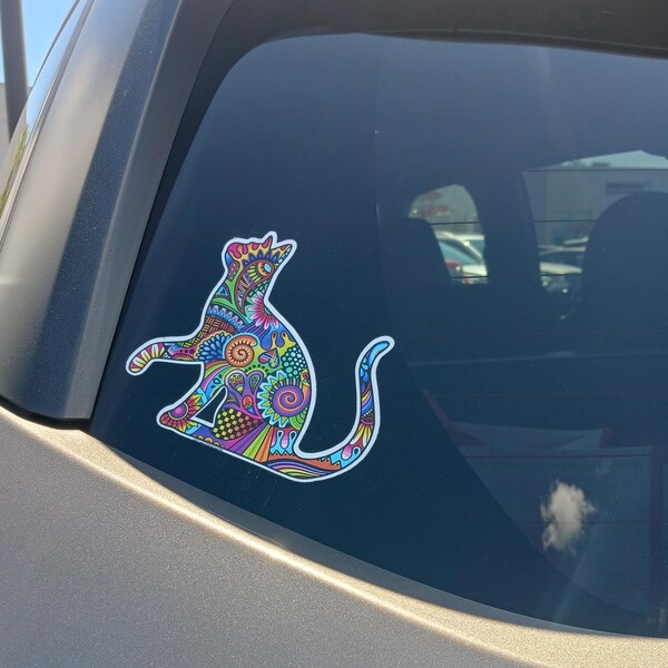 American Flag Eagle Car Decal Sticker: Patriotic USA Bumper Sticker ...