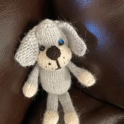 Knitting Puppy Pattern. DIY Dog Toy. Amigurumi Tutorial. - Etsy