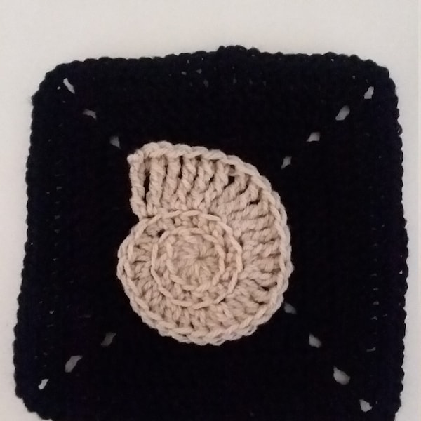 Crochet Pattern Sea Shell Applique, Sea Motif - Etsy