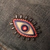 Evil Eye Patch Iron on Embroidered Applique - Etsy