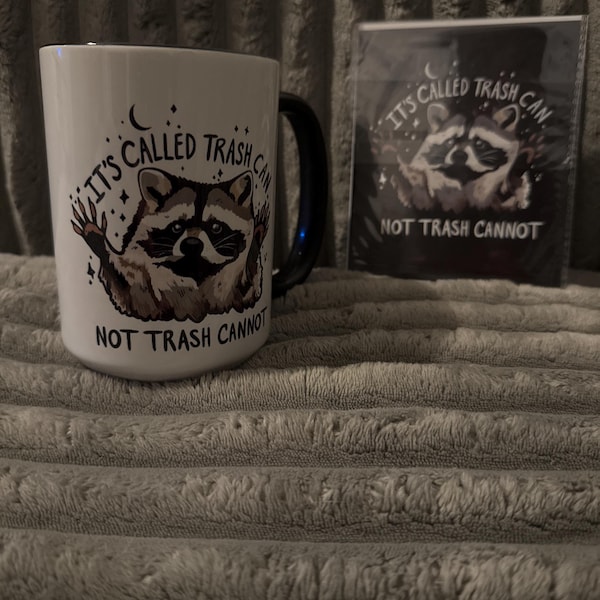 Punny Crow Mug Raven Coffee Cup Crow Themed Gift Coffee Humor Ironic ...