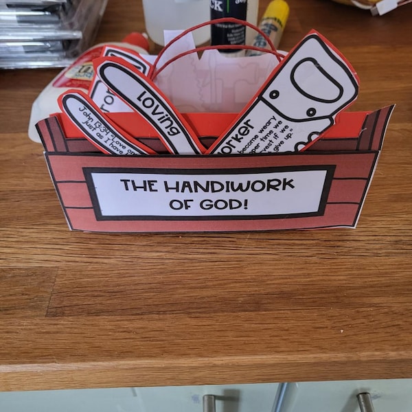 Moses Golden Calf Craft Printable for Kids, the Ten Commandments Craft ...