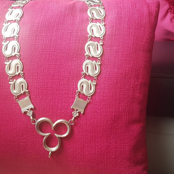 Medieval Leather-backed Livery Collar - Collar of "esse" or "s" - SCA ...