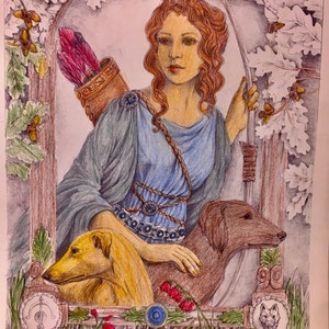 Adult Coloring Page of Grayscale Portrait of Girl as the - Etsy