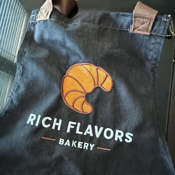 Custom Print Apron, Custom Embroidered Apron, Custom Logo Apron, Custom ...