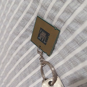 Upcycled Computer Keyring, Processor, RAM Keyring, Christmas Gift ...