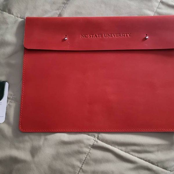 Leather Portfolio, Document Folder A4, Paper Document Holder, Paper ...
