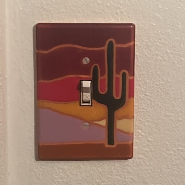 Blue, Solid Royal Blue Color, Light Switch Cover, Single Switch, Double ...