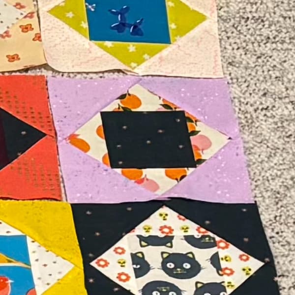 Spring Fling Quilt Kit in Magic Dots Fabrics by Lella Boutique - Moda ...