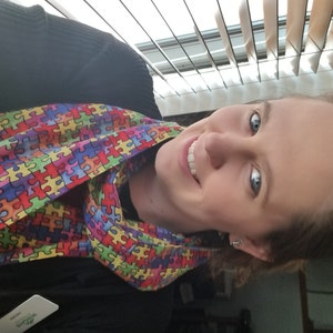 Autism Awareness Scarf Infinity Scarf Autism Scarf for Child & Mom ...