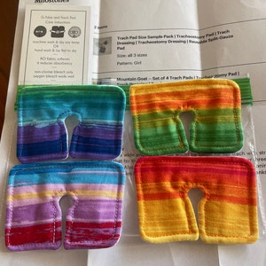 Solid Color Trach Pads Tracheostomy Pad Trach Dressing - Etsy