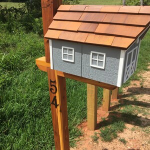 Custom Poly Fire Dept Mailbox - Etsy