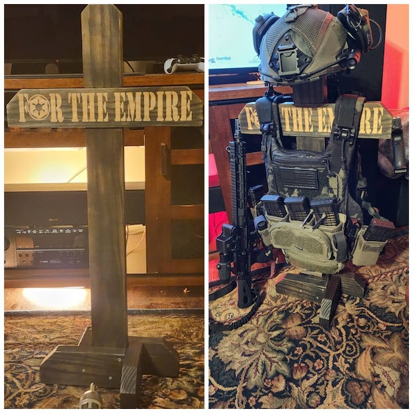 Police/military Gear Rack, Known as a Flak Rack! Veteran Owned ...