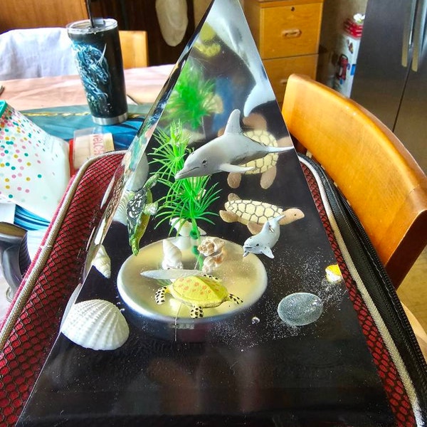 Set of Miniature Dolphins - Mini Dolphin - Terrarium Supplies - Teeny ...