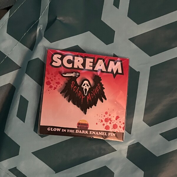 Scream Scary Movies Enamel Pin - Etsy