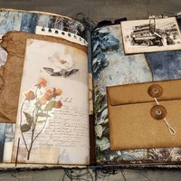 STRANGER PAPER FAMILY Halloween Paper Dolls Hand Drawn Watercolor Scary ...