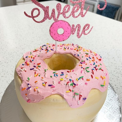 Sweet One Svg Donut Birthday Svg First Birthday Svg Donut Party Cake ...