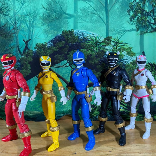 Power Rangers Thunderzords Gosei Sentai Dairanger Power Coins legacy ...