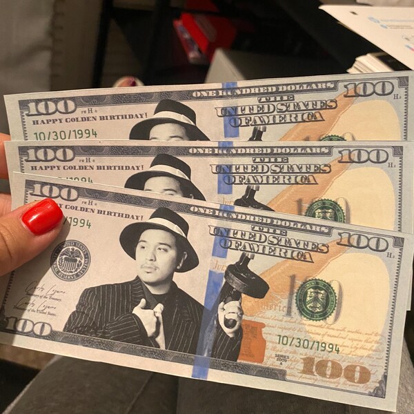 100 Dollar Bill, Playing Money, Game Money, Party Money, Printable ...