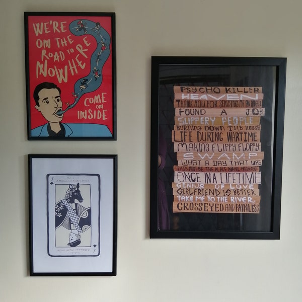 A Midsummer Night's Dream, Shakespeare: Playing Card Wall Art ...