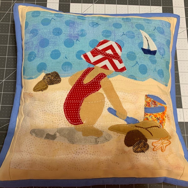 Beach Babies 1 Quilt Block Pattern - Etsy