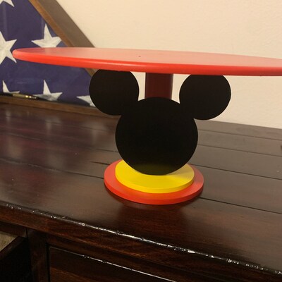 Mickey Mouse Cake Stand Mickey Cake Smash Cake Cake Pop Stand - Etsy