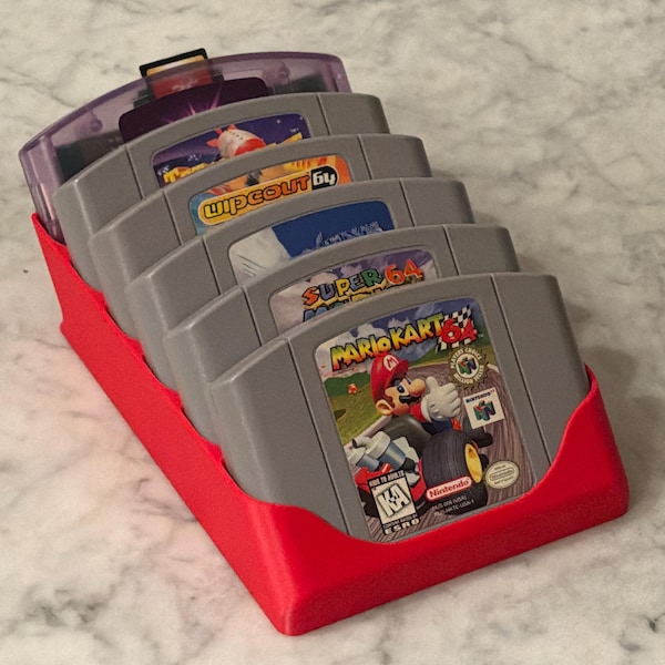N64 Game Cartridge Anti Dust Storage Display Holder V2 - Etsy