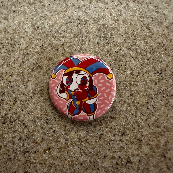 The Amazing Digital Circus Button Pin Badges - Etsy