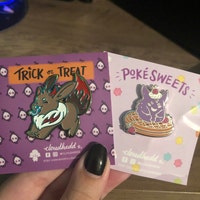 Blep Doggo Hard Enamel Pin by Cloudhedd Rose Gold or Black - Etsy Singapore