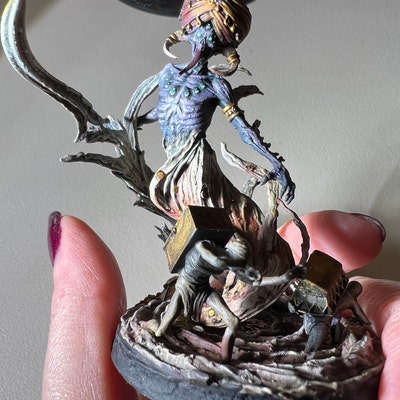 Female Faun / Satyr Painted Miniature D&D Frostgrave Pathfinder RPG - Etsy