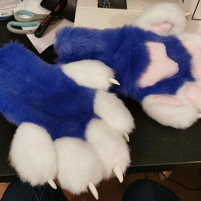 PDF TEMPLATE: Fursuit 5 Finger Paws Digital Download - Etsy