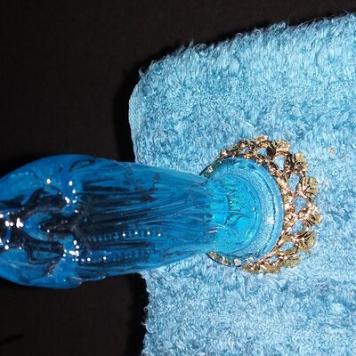 Blenko Glass Cobalt Blue Cat Critter Figurine - Etsy