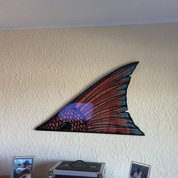 Redfish Tail Mount: Red Drum, Bull Red - Etsy