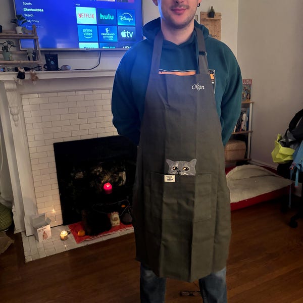 Bartender Eco Friendly Cotton Dirty Martini Apron - Custom Logo ...